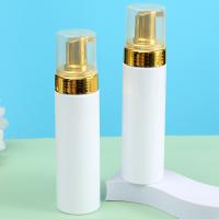 China 100ml/120ml/150ml/200ml PET Plastic Mousse Bottle Facial Cleanser Pressing Foaming Container with Pump Sprayer Seal for sale