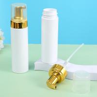 China 100ml/120ml/150ml/200ml PET Plastic Mousse Bottle Facial Cleanser Pressing Foaming Container with Pump Sprayer Seal for sale