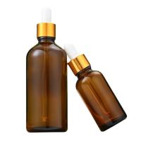 China Luxury Glass Collar 5ml 10ml 15ml Hair Oil Essential Oil Perfume Oil Frosted Pink Dropper Bottle With Rose Gold Top for sale