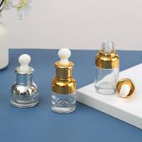 China Customized Colors Glass Bottle Alu dropper Senior PAK Warehouse Pipette Oils Serum Ear Dropper Oil Bottle Chemist Glass Dropper Bottles for sale