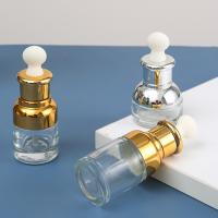 China Customized Colors Glass Bottle Alu dropper Senior PAK Warehouse Pipette Oils Serum Ear Dropper Oil Bottle Chemist Glass Dropper Bottles for sale
