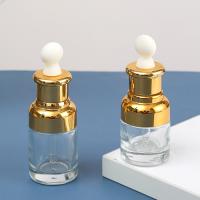 China Customized Colors Glass Bottle Alu dropper Senior PAK Warehouse Pipette Oils Serum Ear Dropper Oil Bottle Chemist Glass Dropper Bottles for sale
