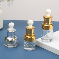 China Customized Colors Glass Bottle Alu dropper Senior PAK Warehouse Pipette Oils Serum Ear Dropper Oil Bottle Chemist Glass Dropper Bottles for sale