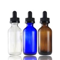 China 1oz 2oz 3oz 4oz Cobalt Blue Boston Glass Bottle for Cosmetics Essential Oil Customized Colors and Samples Process 2-3 days for sale