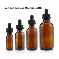 China 1oz 2oz 3oz 4oz Cobalt Blue Boston Glass Bottle for Cosmetics Essential Oil Customized Colors and Samples Process 2-3 days for sale