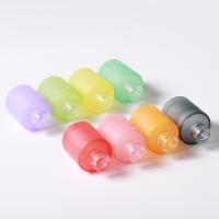 China 1oz Cylinder Flat Shoulder Frosted Dropper Essential Oil Bottle for Other Cosmetic within Glass Material for sale