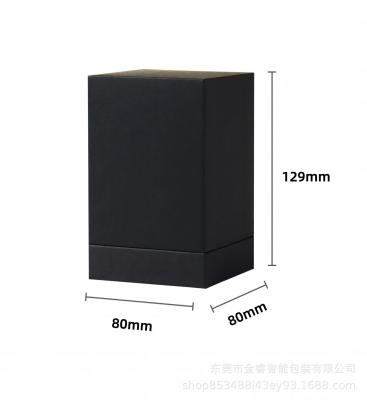 China 2mm Thickness Custom Order Perfume Gift Box with Elegant Floral Patterns for Luxury Fragrance Gift Set for sale