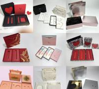 China Luxury Rigid Paperboard Lipstick/Lip Liner Set Liquid Gift Box for Lips for sale