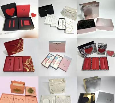 China Lipstick Insert Mailer Logo Box Cosmetic Paper Box Packaging Printing Shipping Gift Boxes Cosmetic Lip Care Kit Packaging for sale