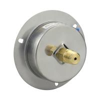 China 2.5-inch Water Pressure Gauge with Stainless Steel Manometer and 1/4 Brass Connection for sale