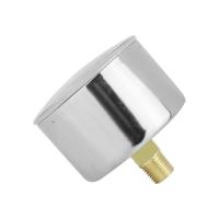 China ZG1/4 Back Connected Gas Pressure Meter 60mm Small Manometer for Natural Gas Metering Unit for sale