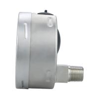 China 4 Inch 600bar Back Connection Stainless Steel Hydraulic Pressure Gauges Manufactured for sale