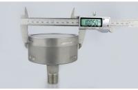 China 4 Inch 600bar Back Connection Stainless Steel Hydraulic Pressure Gauges Manufactured for sale