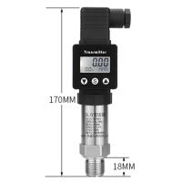 China Zhejiang 4-20mA 0-5V 0-10V Display Digital Pressure Transducer with Range -0.1-100MPa for sale