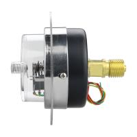 China Electric Contact Pressure Gauge with 2.5% Precision and 62.5mm Back Belt Installation for sale