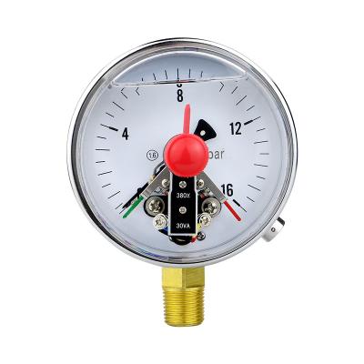 China 100mm Pressure Gauge with M20*1.5 Brass Thread and 4