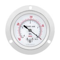 China YE60ZTK U Clamp Capsule Manometer Pressure Gauge with High Accuracy Back Connection for sale