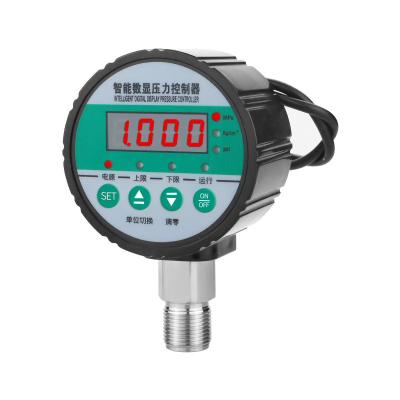China 80mm High Precision 0.5%FS DC220V Intelligent Digital Electric Contact Pressure Gauge for sale