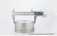 China 304ss Stainless Steel Liquid-Filled Hydraulic Pressure Gauge 600bar 100mm -40--200C for sale