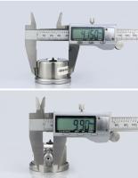 China 1.5 Inch 6bar Glycerine Filling Stainless Steel Monameter Pressure Gauge for 250 Range for sale