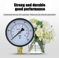 China 100mm 10bar Dry Vacuum Compound Manometer Pressure Gauge for Industrial Applications for sale