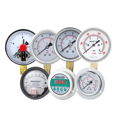 China High Precision 0.5%FS 80mm 304 SS Back Connection Air Digital Pressure Controller Switch for sale