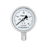 China Nominal Diameter 99mm NPT Thread High Pressure Gauges 1000bar psi 304ss Glycerine Filling for sale
