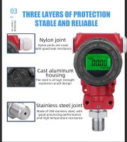 China High precision 0-5V pressure sensor for water oil air M20*1.5 thread digital display for sale