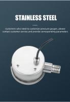China 80mm Stainless Steel Intelligent Digital Switch Signal Pressure Gauge for Control Pressure for sale