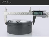 China TE2000 1/8 Magrfhelic Differential Pressure Gauges Manometer Range -60-0-600pa 0-60pa for sale