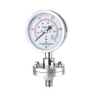 China Corrosion-Resistant 400bar Stainless Steel Diaphragm Seal Gauge for Harsh Conditions for sale