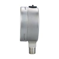 China Customizable M12 Stainless Steel Pressure Gauge Threaded Gauge with 0-16 Bar Display for sale
