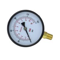 China 1/2''PT/NPT/G/M Threaded Precision Movement Y100 Water Pressure Gauge for Steam Trade for sale