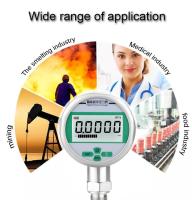 China Stainless Steel 304 SS 0.5%FS Pressure Testing Equipment 100MPa Digital Pressure Gauge for sale