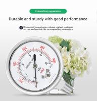 China YE60BF M14*1.5 Isolation Diaphragm Capsule Pressure Gauge for Liquid Gas Measurement for sale