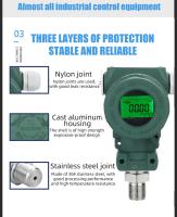 China Temperature Resistant Liquid Gas Digital Pressure Sensor 100mpa Water Pressure Transmitter for sale