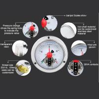 China Standard Thread M20 * 1.5 100mm Pressure Gauge 0.1-100 Mpa Pressure YNXC100ZT 0.6 Range for sale