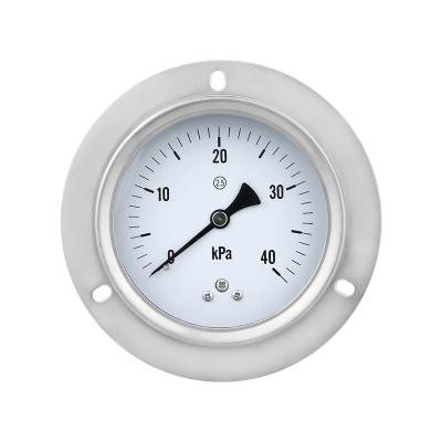 China YE100ZTBF 2.5% High Precision Diaphragm Seal Capsule Stainless Steel Pressure Meter for sale