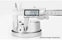 China High Precision Stainless Steel Pressure Gauge for Measuring Hydraulic Pressure 1-100kpa for sale