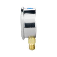 China 60mm YN60 1-600 Bar Precision Pressure Gauge for Glycerol Filling Fuel Pressure Testing for sale