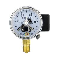 China Electric Contact M14*1.5 Threaded Pressure Gauge for Gas and Oil Pressure Measurement for sale