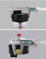 China YXC100 100mm Magnetic Assistance Electric Contact Oxygen Gas Pressure Gauge 1.6% Air Meter for sale