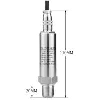 China Water Pressure Sensor -0.1-60MPa Output 5v/10v Aviation Plug Stainless Steel Housing for sale
