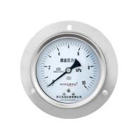 China Customized Support OEM 2.5% Pressure Gauge for Ammonia Gas Flange Edge Measurement for sale