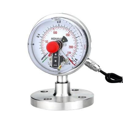 China 1.6% Precise Stainless Steel Electric Contact Pressure Gauge for Air Pressure Testing for sale
