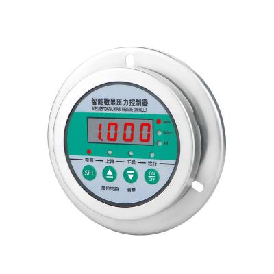 China AC380V Backward Connected 304 Stainless Steel Manometer -1-1000bar Intelligent Digital Air Hydraulic Pressure for sale