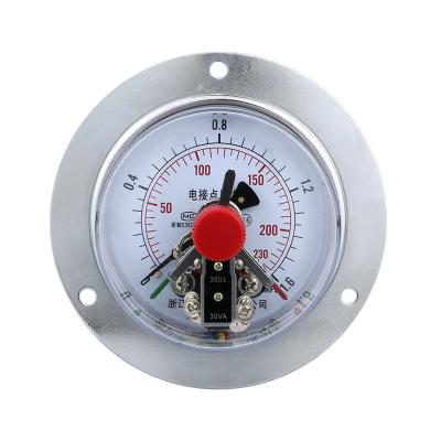 China Custom Logo Axial Electric Contact Type 0.1-60mpa Hydraulic Gas Manometer for Needs for sale