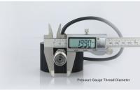 China DC24V Digital Pressure Gage M20*1.5 Thread Manometer for Water Hydraulic Control Unit for sale