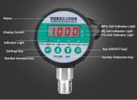 China Positive and Negative Pressure Optional Digital Manometer for Water Pressure Control for sale