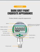 China High Accuracy Battery-Powered 304 Stainless Steel Pressure Gauge -0.1-100mpa for Water for sale
